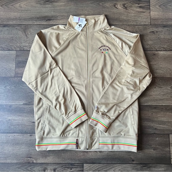 Lrg | Jackets & Coats | Lrg Bob Marley Trenchtown Rockers Soccer Track ...